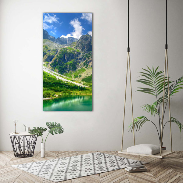 Union Rustic See in den Bergen - Kunstdrucke auf Leinwand - Wrapped Canvas | Wayfair.de